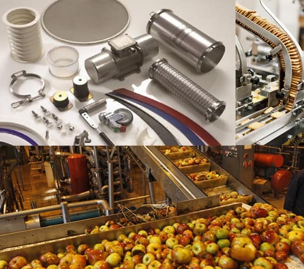 Venta repuestos piezas partes para Maquinaria Aliementos